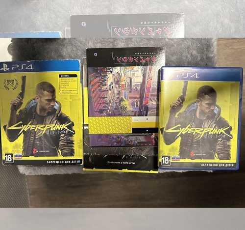 Cyberpunk 2077 ps4 диск