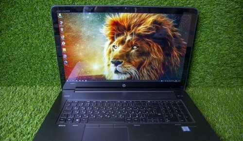 Ноутбук для 3D HP Zbook 17 G3/ 64gb/ quadro/ 1000g