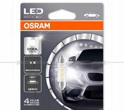 Светодиодная лампа osram Standart Cool White C5W