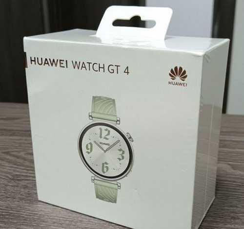 Huawei watch gt 4 41mm green (зелёные, женские)