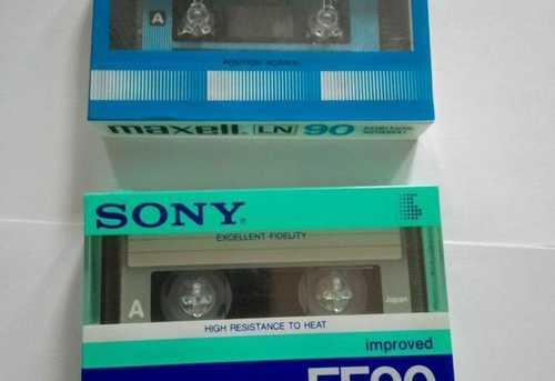 Аудиокассета для магнитофона запечатаны. Япония