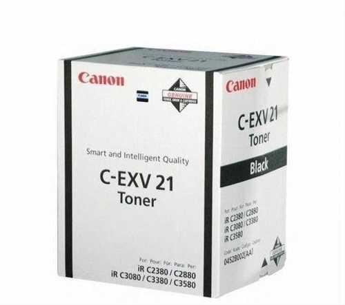 C-EXV21 (Bk) Тонер-туба canon оригинальный