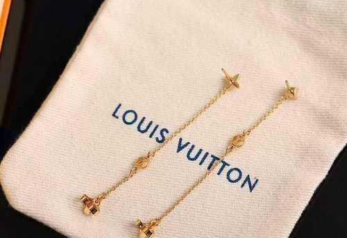 Louis Vuitton Серьги Золото