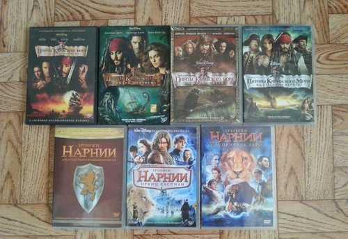 DVD Терминатор, Чужой, Сумерки, Хроники Нарнии