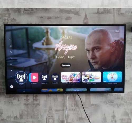 Телевизор SMART tv с wifi 43 дюйма(108 )dexp