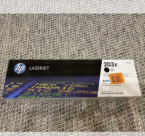 Картридж HP laserjet 203 x новый