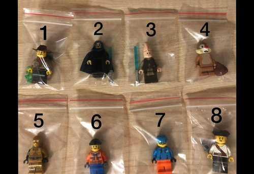 Lego minifigures из разных серий