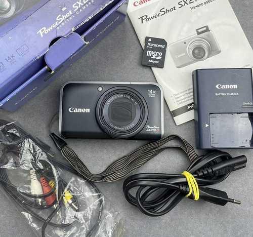 Canon powershot sx210 is