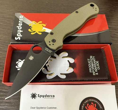 Нож spyderco paramilitary 2