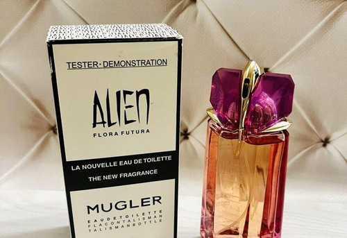 Mugler alien flora futura 90ml.тестер