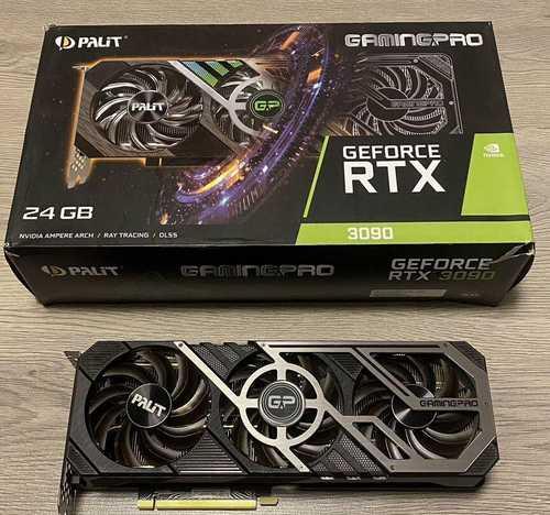 Видеокарта RTX 3090 24GB Palit GamingPro