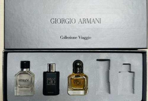 Giorgio armani, оригинал набор миниатюр мужской