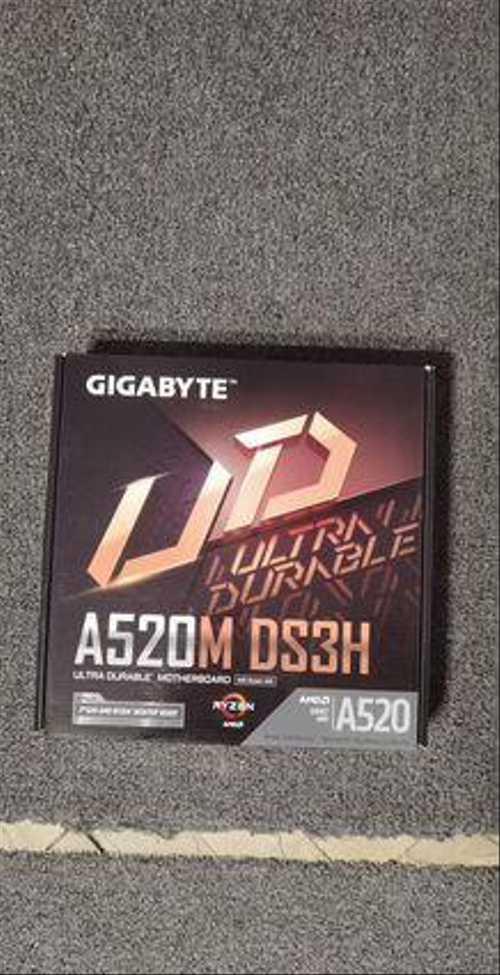 Материнская плата gigabyte A520M DS3H