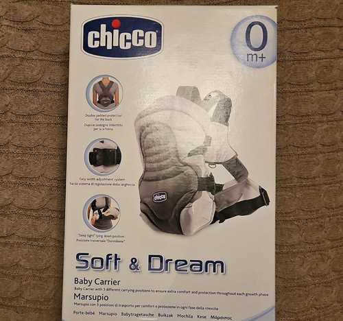 Сумка-кенгуру soft &dream chicco