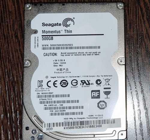 Винчестер HDD SATA Seagate 500GB