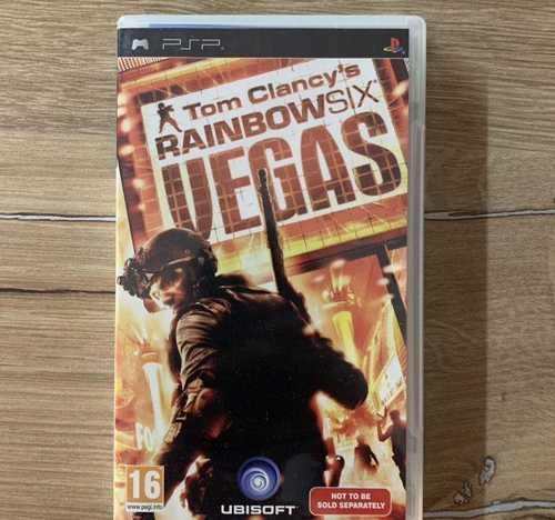 Игра на PSP Rainbow Six Vegas