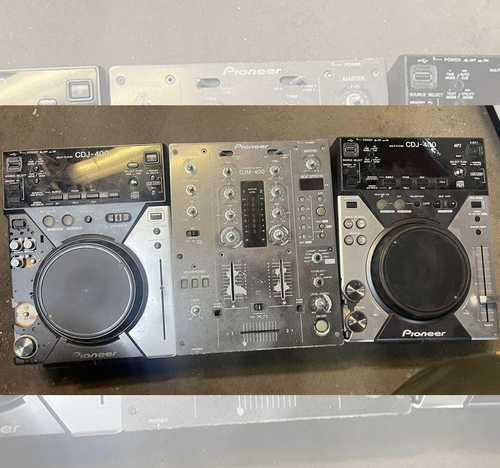 Pioneer djm 400; cdj 400