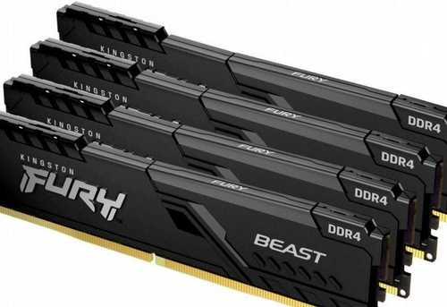 64Gb DDR4 3600MHz Kingston Fury Beast Black (KF436