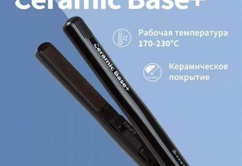 Щипцы для выпрямления волос ceramic base+ dewal