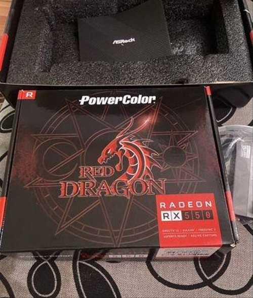 PowerColor AMD Radeon RX 550 Red Dragon