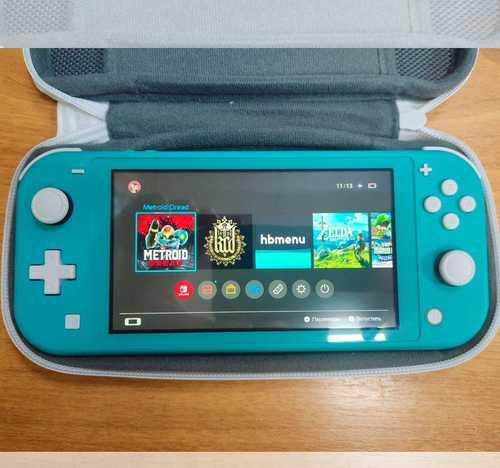 Nintendo switch lite прошитая 256