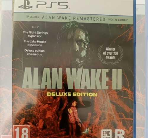 Alan wake 2 ps5 диск