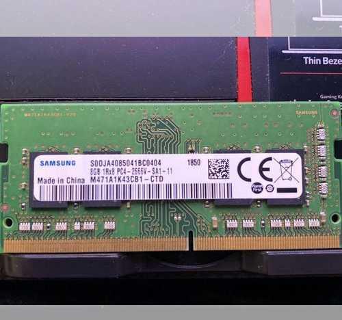 Оперативная память Samsung DDR4 8GB 2666MHz sodimm