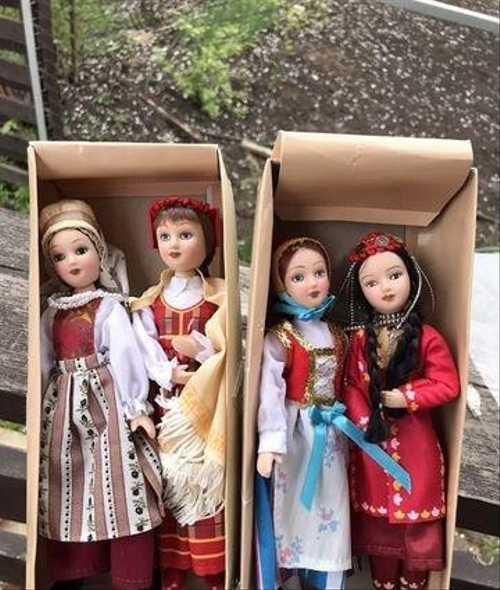 Куклы народов мира, фарфоровые