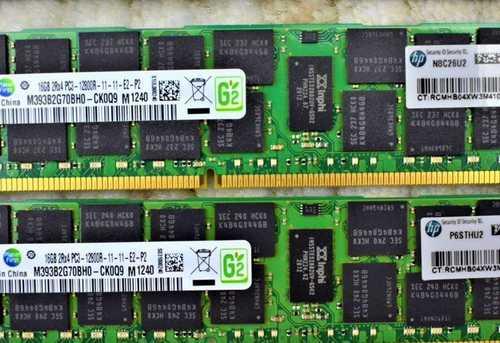 16GB DDR3 есс rеg sамsung 1600 mнz 2Rх4 Сеpвеpная