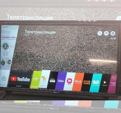 Телевизор lg 43 SMART tv