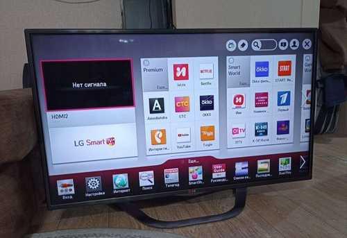 Телевизор LG 42 дюйма 107 см SMART TV Wi-Fi FHD