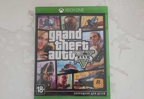 Диск GTA V Xbox One