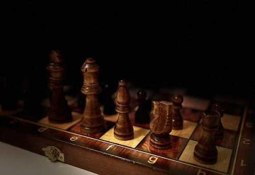 Шахматы Нарды шашки 3 в 1