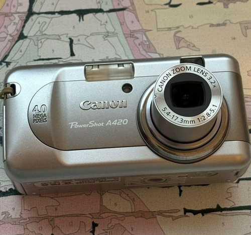 Canon PowerShot A420 цифровой фотоаппарат