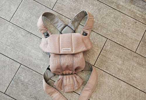 Эргорюкзак BabyBjorn Mini air mesh пудр.роз