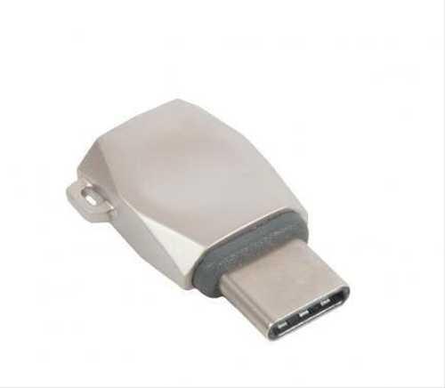 Переходник hoco UA8 Micro USB to Type-C жемчужный
