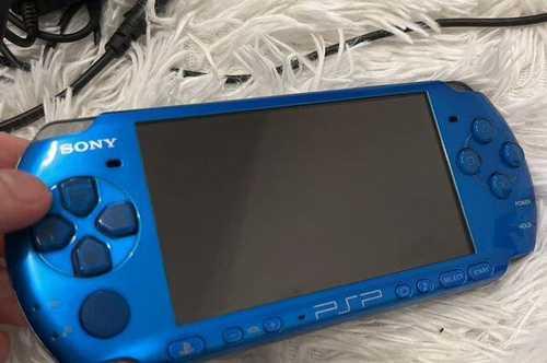 Sony PSP синяя