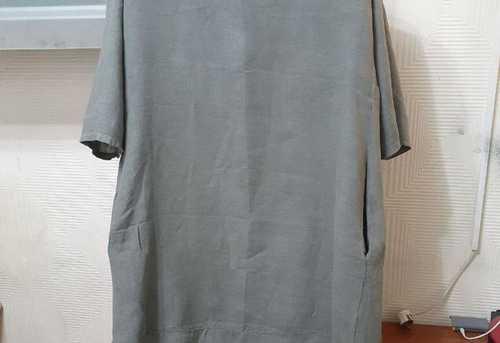 Платье женское лён 100,54-56