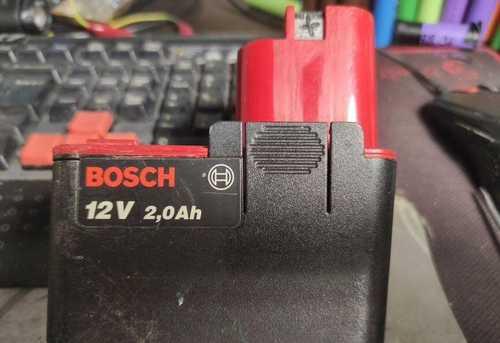 Аккумуляторы шуруповерта Bosch 12v