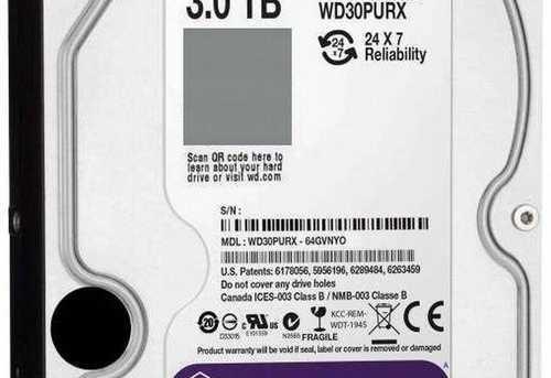 Western Digital WD Purple 3.5" 3Tb WD30purz