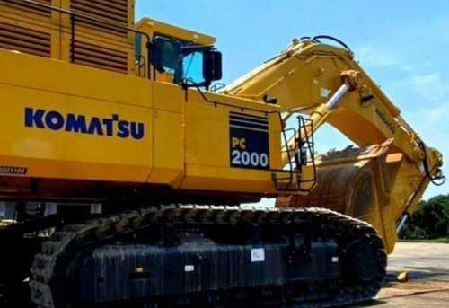 Карьерный Экскаватор Kamatsu PC2000-8, 2022