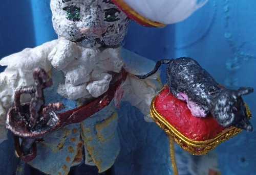 Ватная игрушка ручная работа