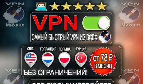 Скоростной частный VPN WireGuard