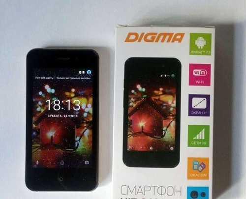 Новый смартфон Digma HIT Q401