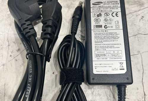 Блок питания д/ноутбука samsung 19v,3.16a,60w