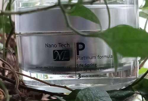 Крем для лица nano tech platinum formula japan