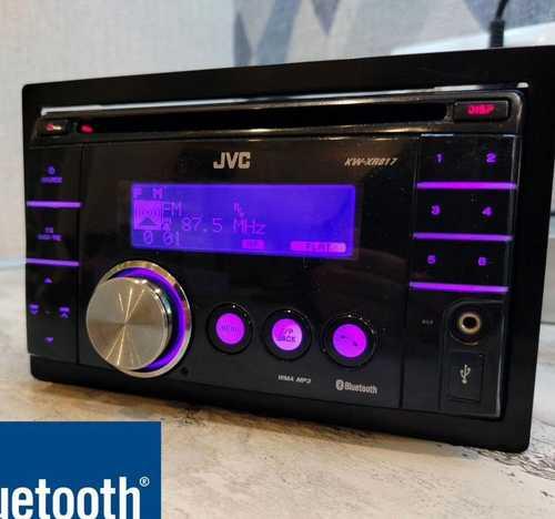 Магнитола 2din JVC с Bluetooth