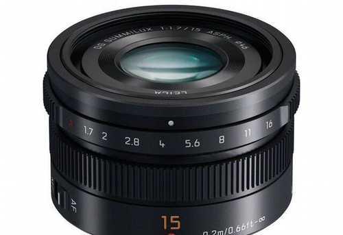 Panasonic Summilux 15mm f/1.7 Asph DG H-X015E-K