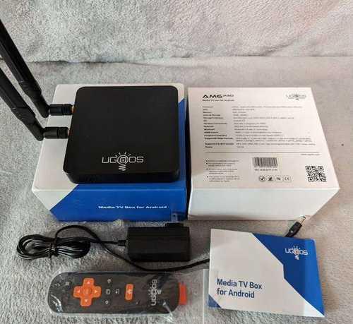 Android tv box Ugoos AM6 Pro 4/32Gb