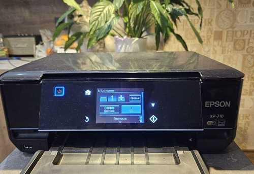 Мфу принтер Epson XP 710 пзк
